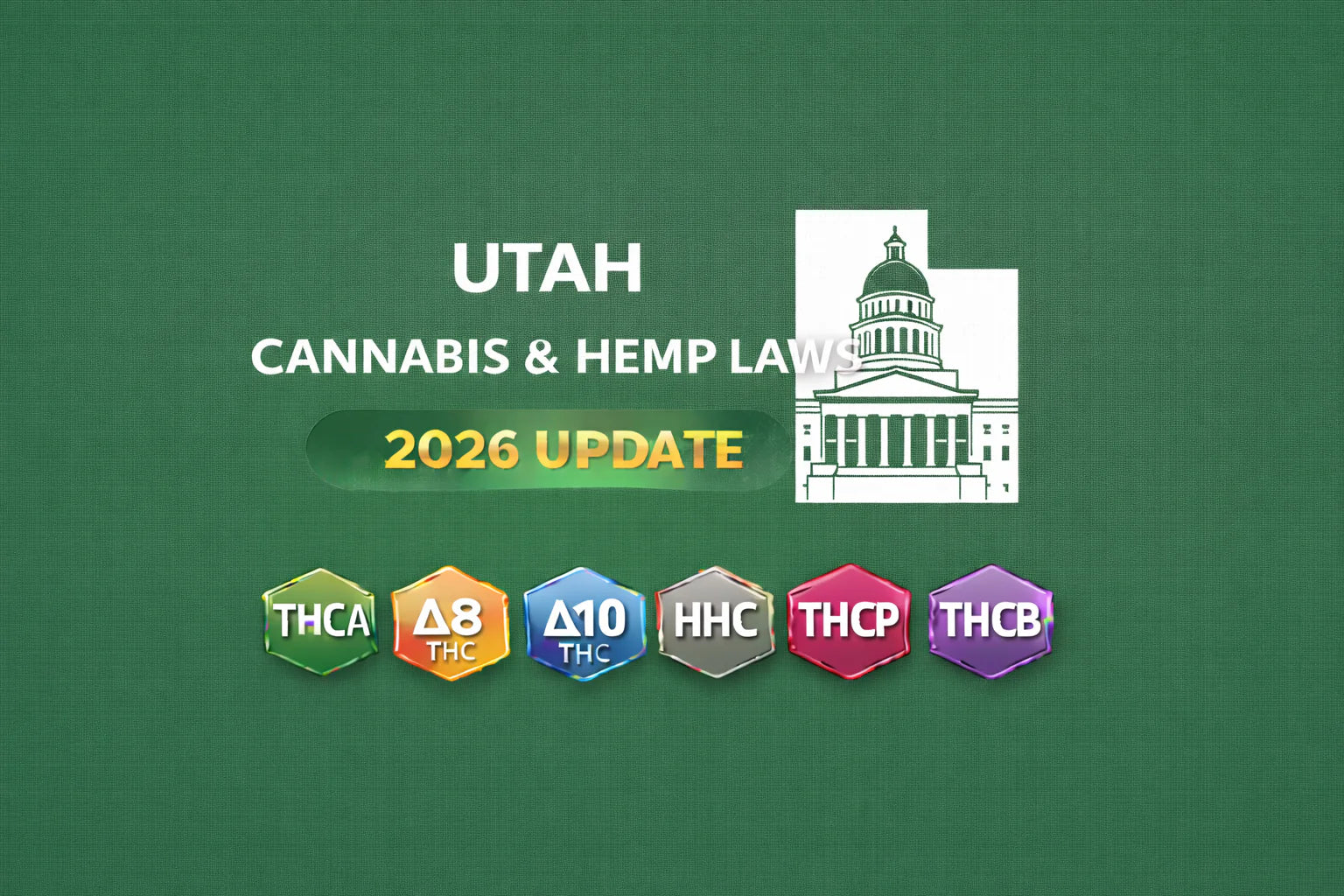 Utah Cannabis & Hemp Laws: 2026 THCA & Delta Update — BD LOGISTICS