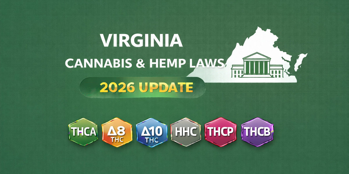 Virginia Cannabis & Hemp Laws: 2026 THCA & Delta Update — BD LOGISTICS