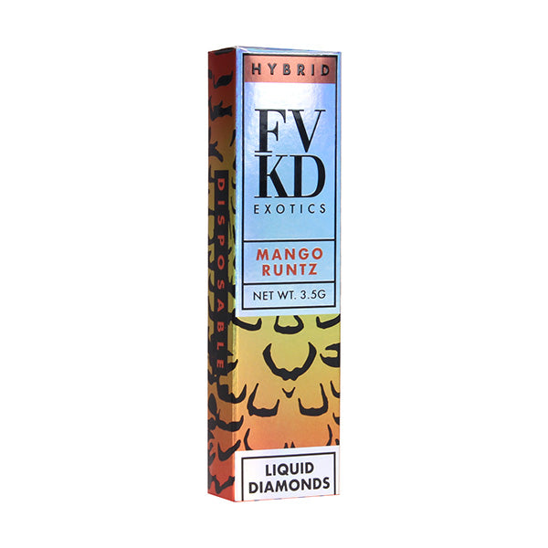 FVKD - THCA Liquid Diamond - Disposable - Mango Runtz - 3.5G – Burning ...