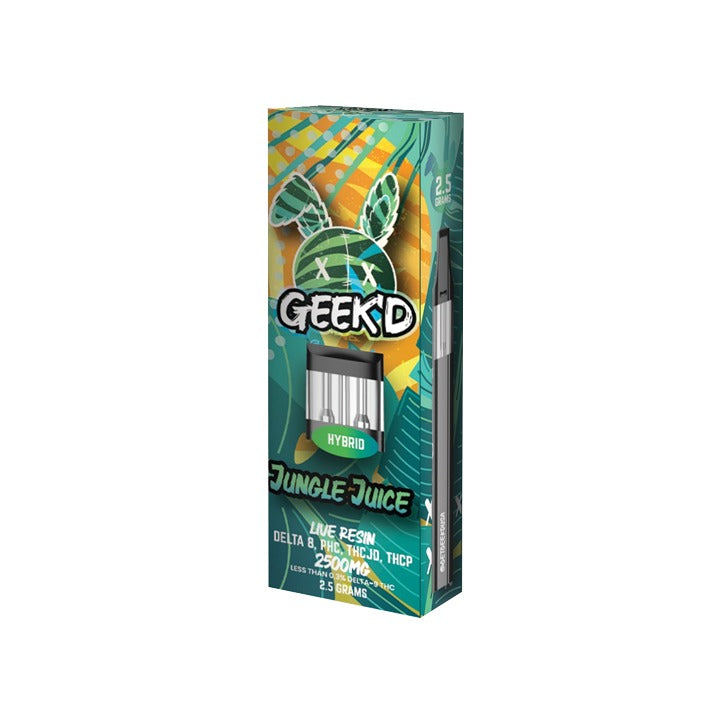 GEEK'D - Delta 8 - THCP - THCJD - PHC - Disposable - Jungle Juice - 2 ...